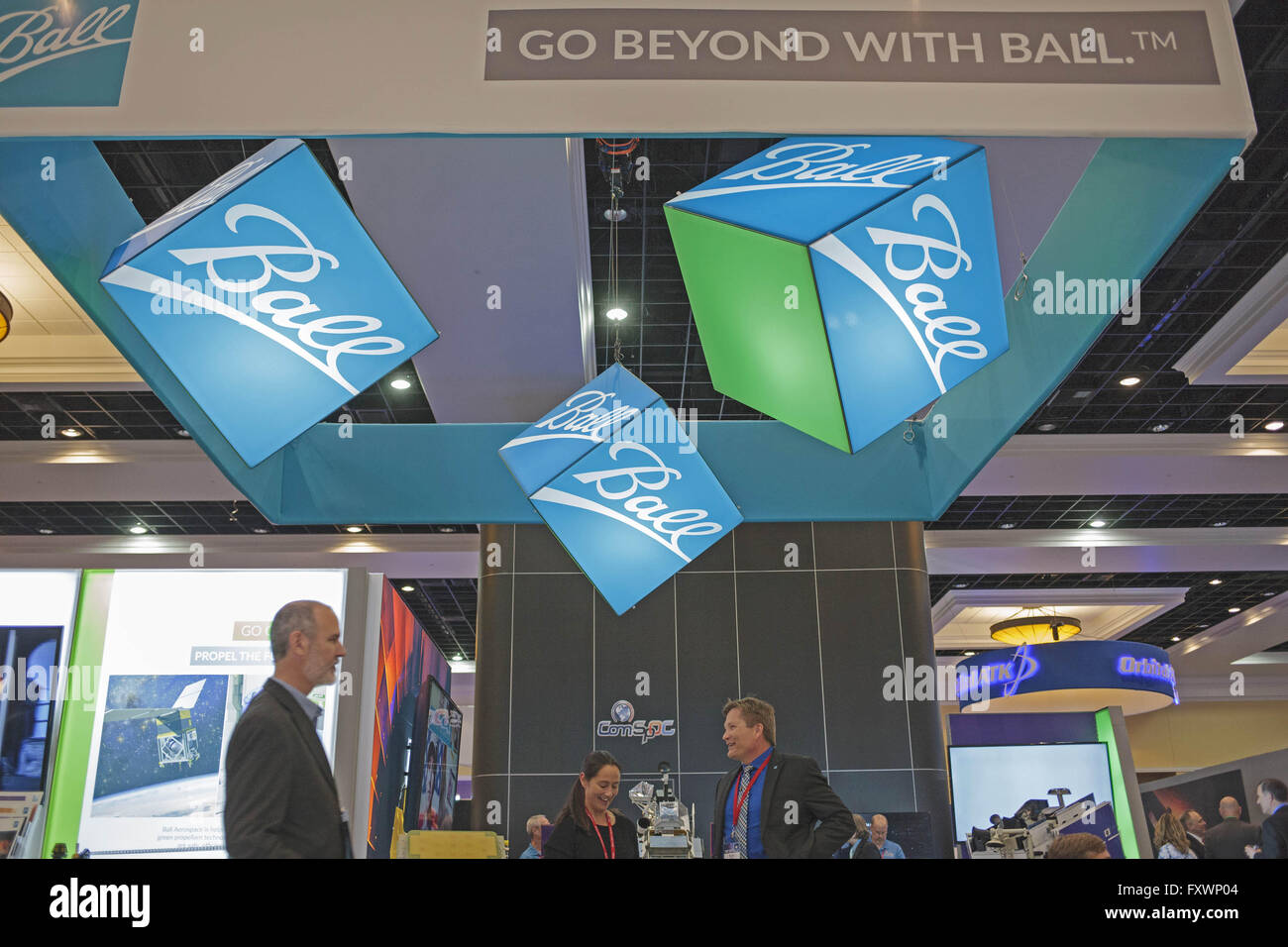 Colorado Springs, Colorado, USA. 12th Apr, 2016. A view of the Ball ...