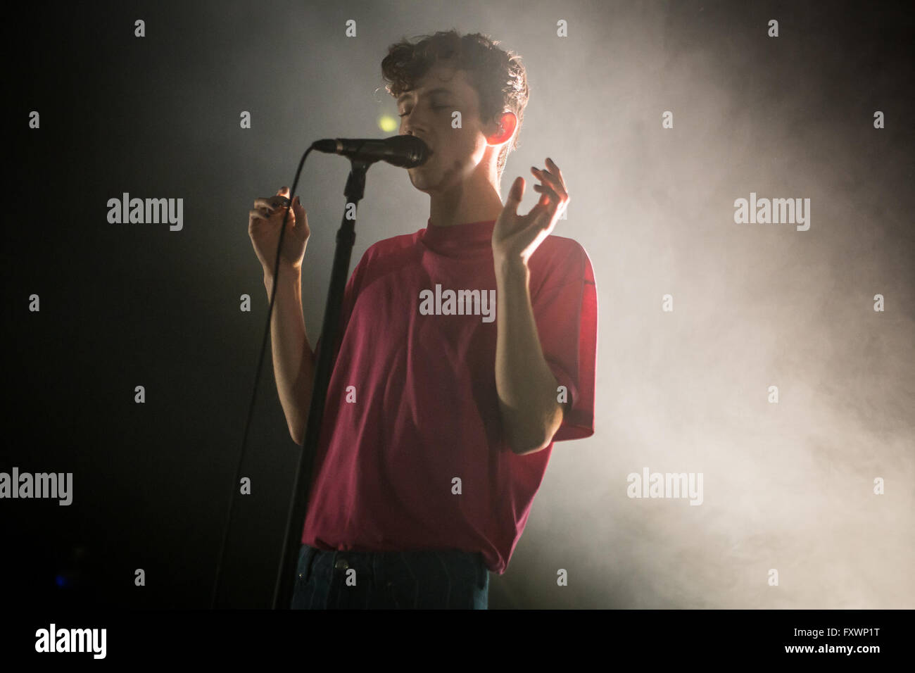 Manchester, UK. 18th April, 2016. Australian singer and YouTube star ...