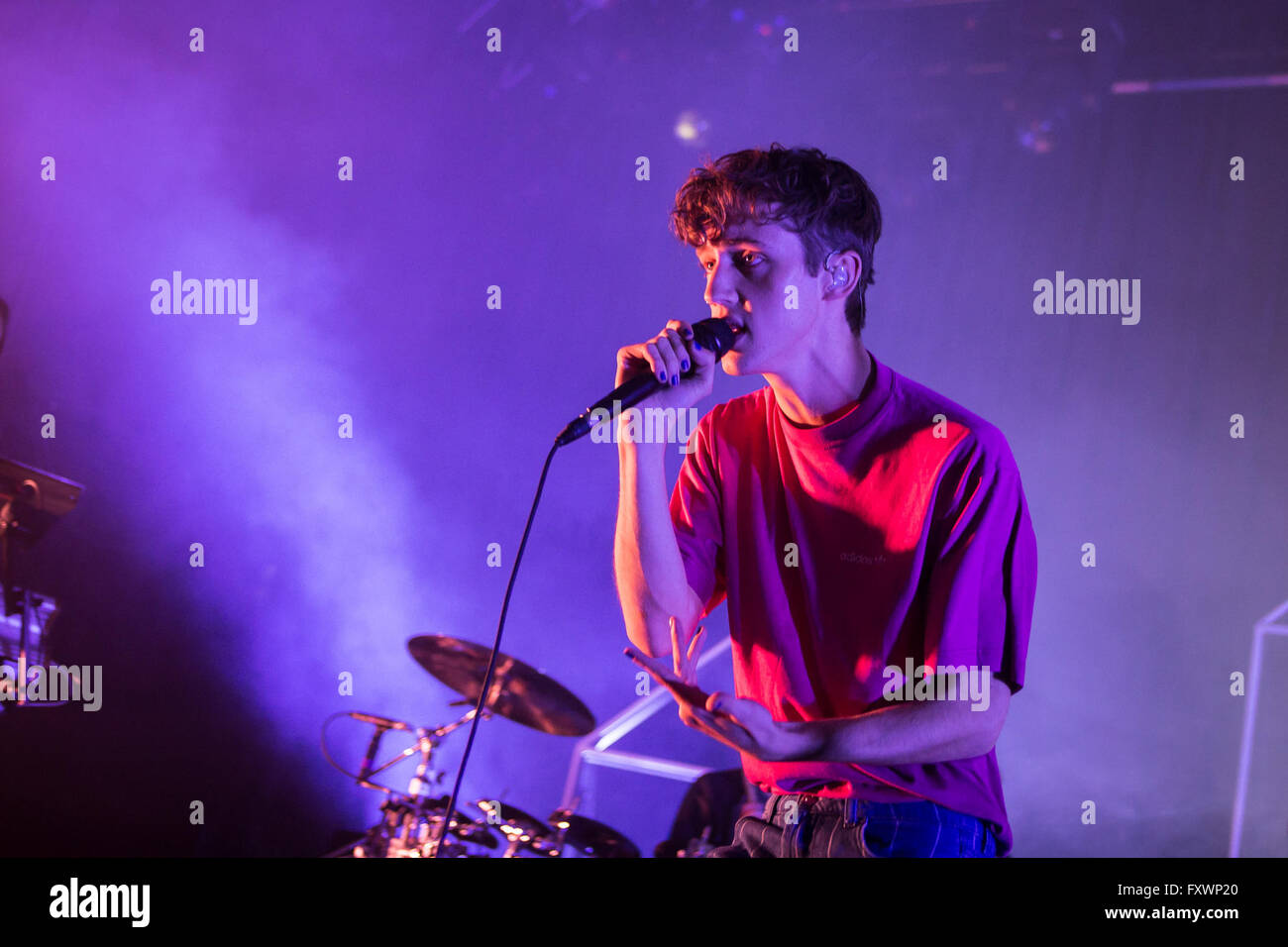 Manchester, UK. 18th April, 2016. Australian singer and YouTube star ...