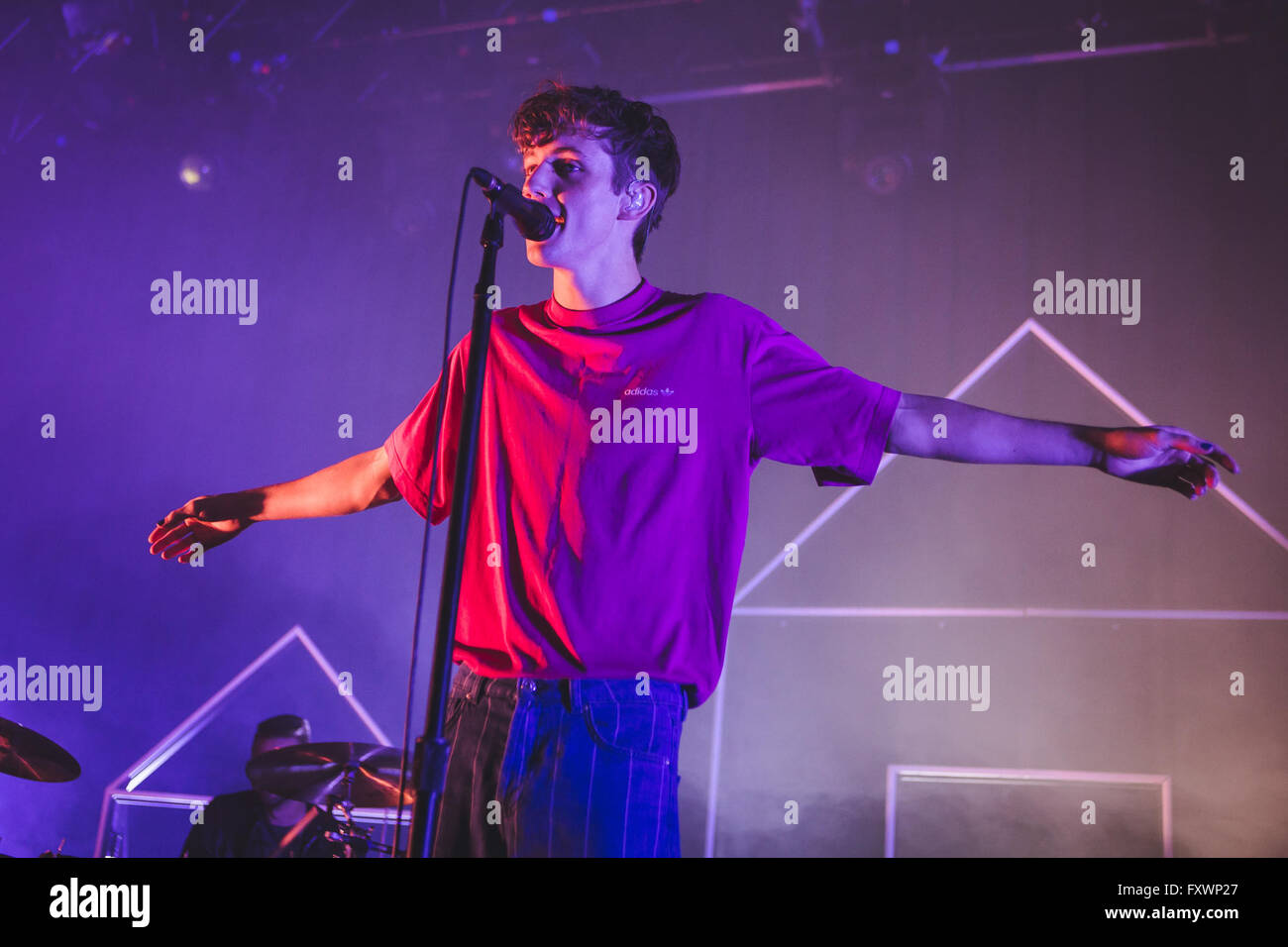 Manchester, UK. 18th April, 2016. Australian singer and YouTube star ...