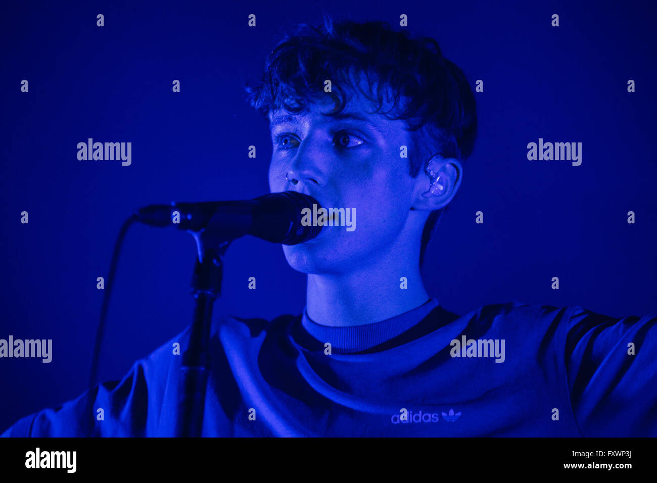 Manchester, UK. 18th April, 2016. Australian singer and YouTube star ...
