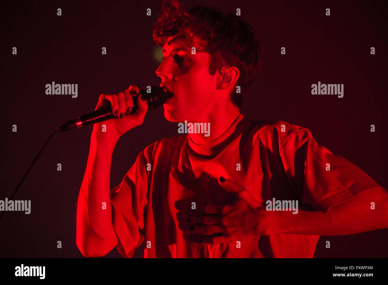 Manchester, UK. 18th April, 2016. Australian singer and YouTube star ...