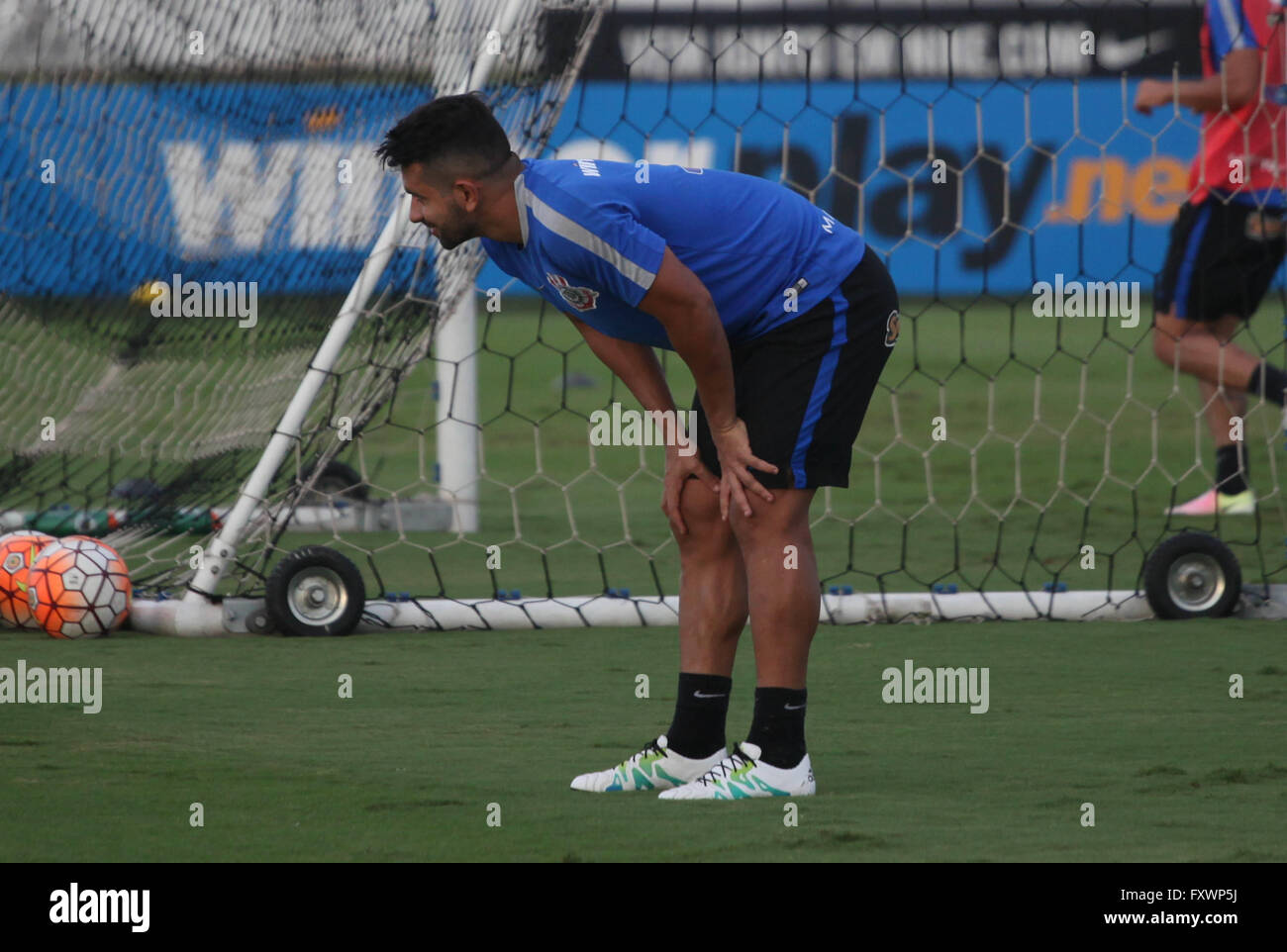 SAO PAULO, Brazil - 18/04/2016: TRAINING CORINTHIANS - William ...
