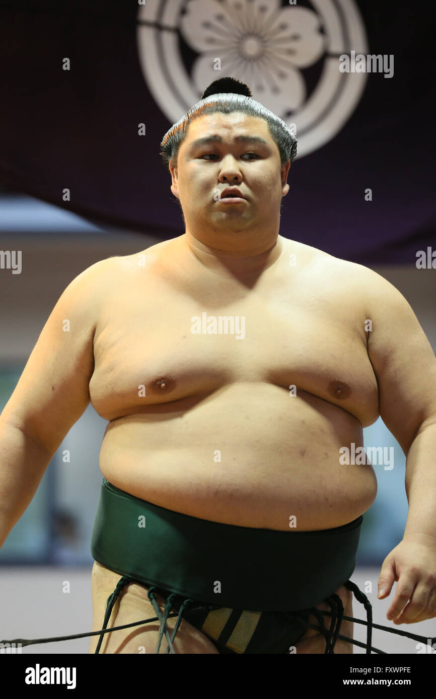 Tokyo Japan. 18th Apr, 2016. Shodai, APRIL 18, 2016 - Sumo : Annual ...