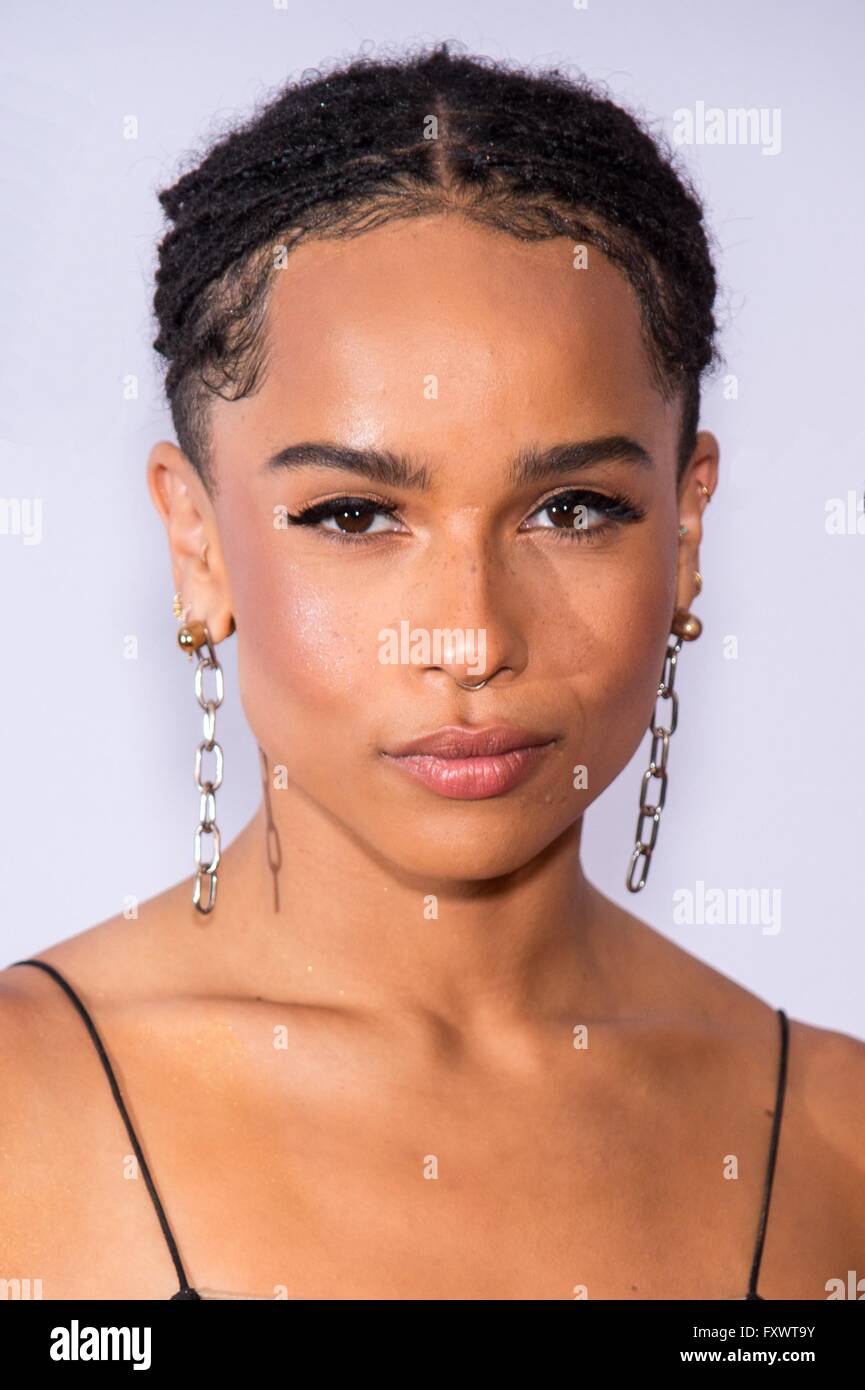 New York, NY, USA. 18th Apr, 2016. Zoe Kravitz at arrivals for VINCENT ...