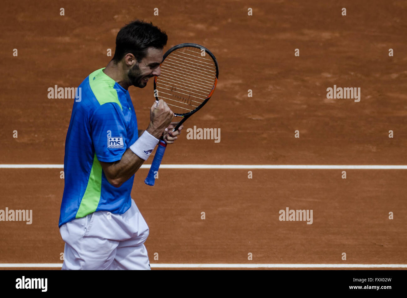 Barcelona, Catalonia, Spain. 19th Apr, 2016. MARCEL GRANOLLERS (ESP ...