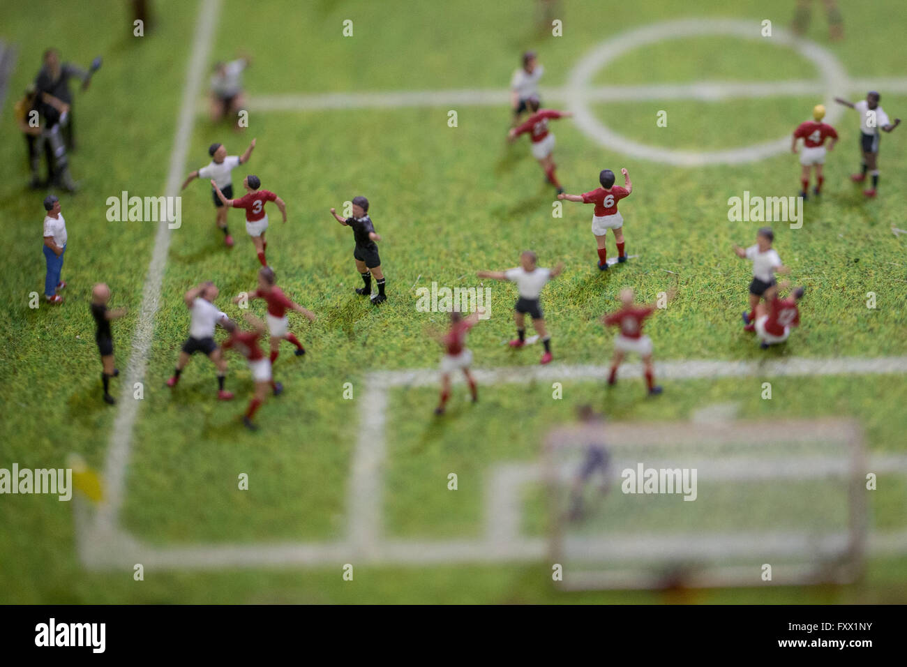 Football modelling hi-res stock photography and images - Alamy