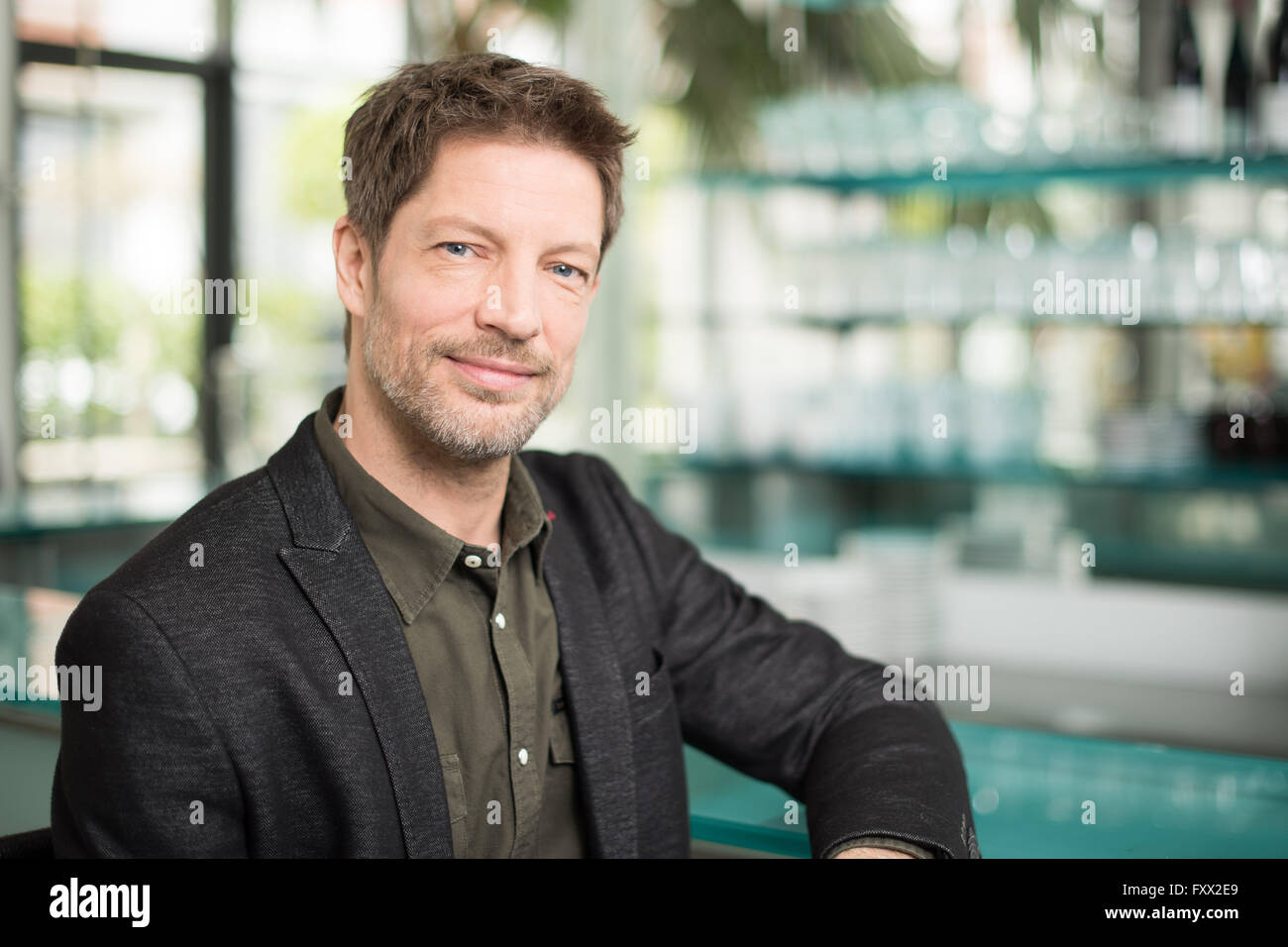 Hamburg, Germany. 18th Apr, 2016. Mickey Hardt, in the role of Mathis ...