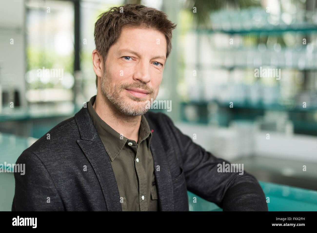 Hamburg, Germany. 18th Apr, 2016. Mickey Hardt, in the role of Mathis ...