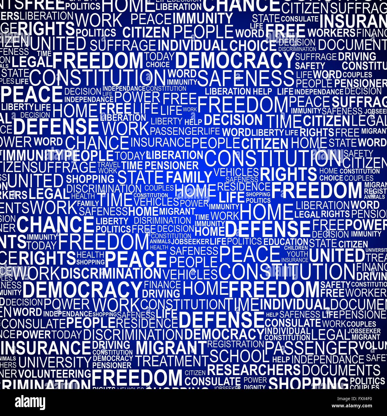Background concept wordcloud illustration of human rights on gradient ...