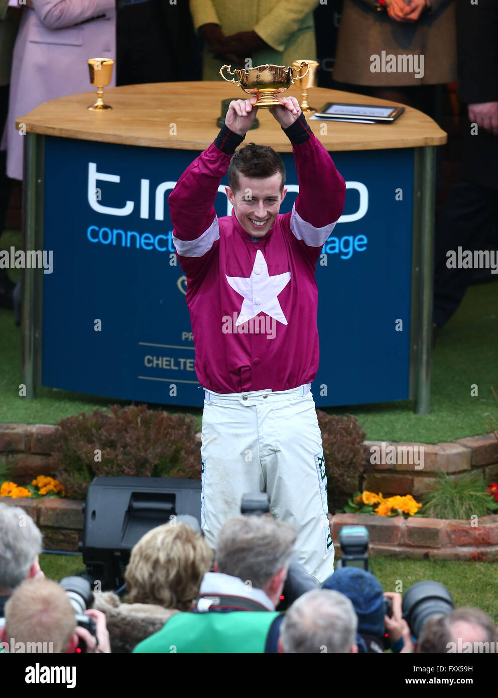 Cheltenham Festival 2016 - Day 4 - Gold Cup Day. Don Cossack, ridden by ...