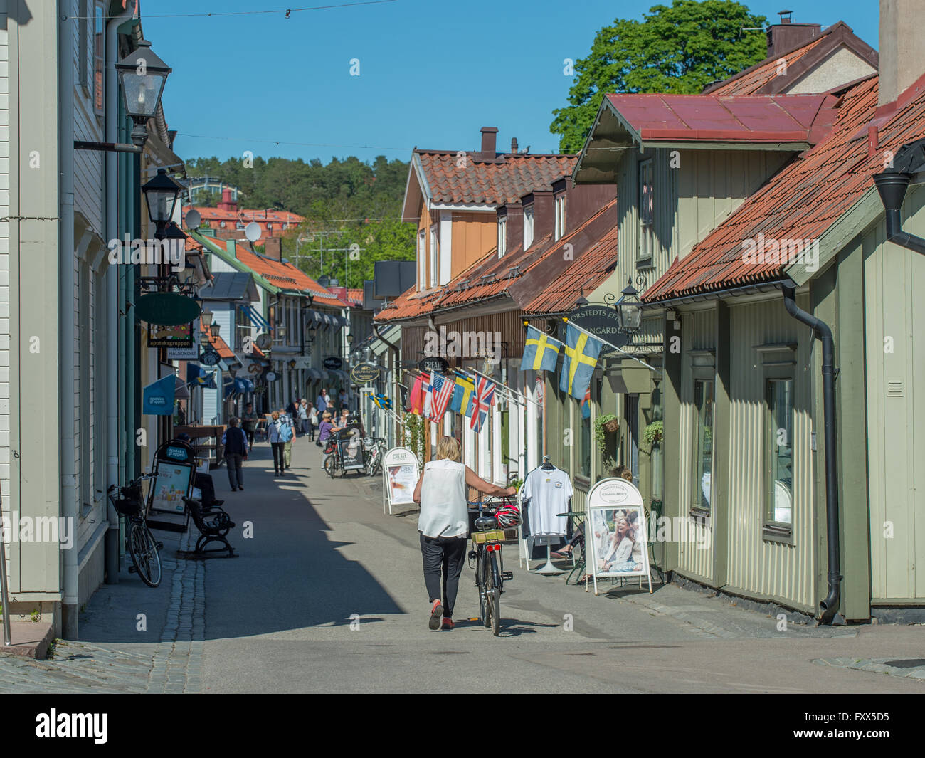 Sigtuna - the oldest town in Sweden Stock Photo - Alamy
