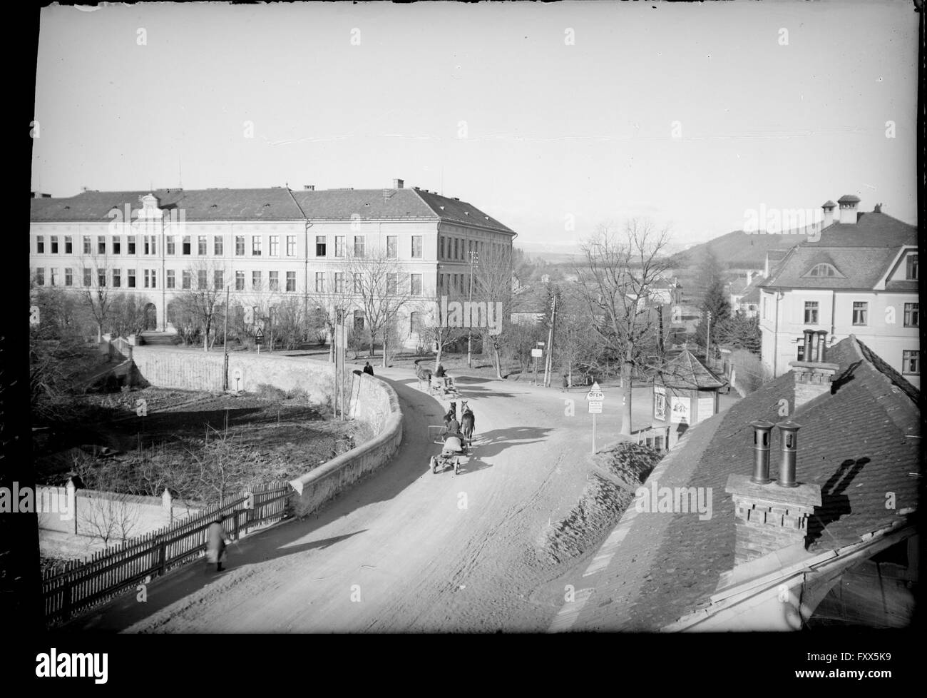 Sankt Veit an der Glan: Volksschule Stock Photo - Alamy