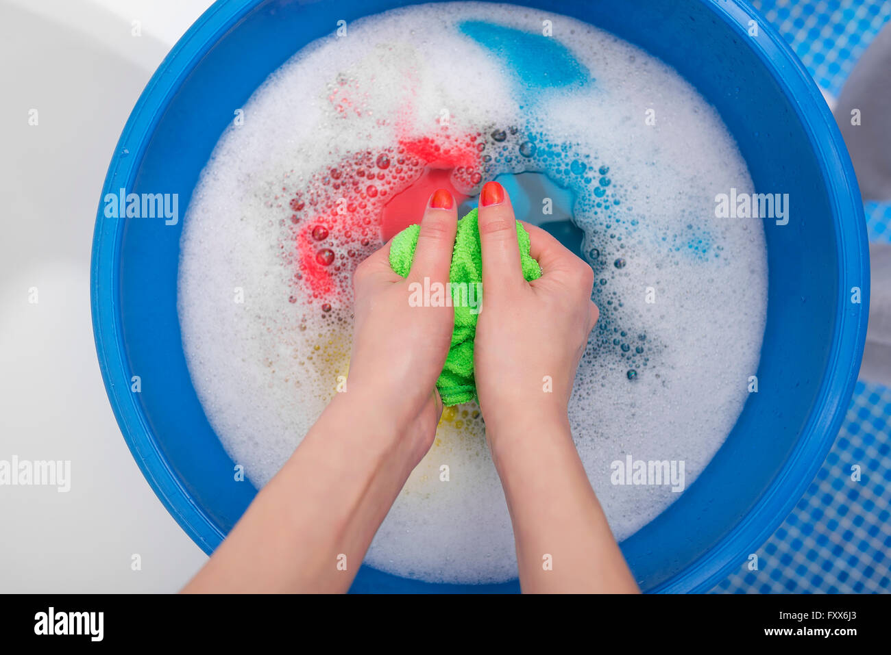 Washed in blue hi-res stock photography and images - Alamy