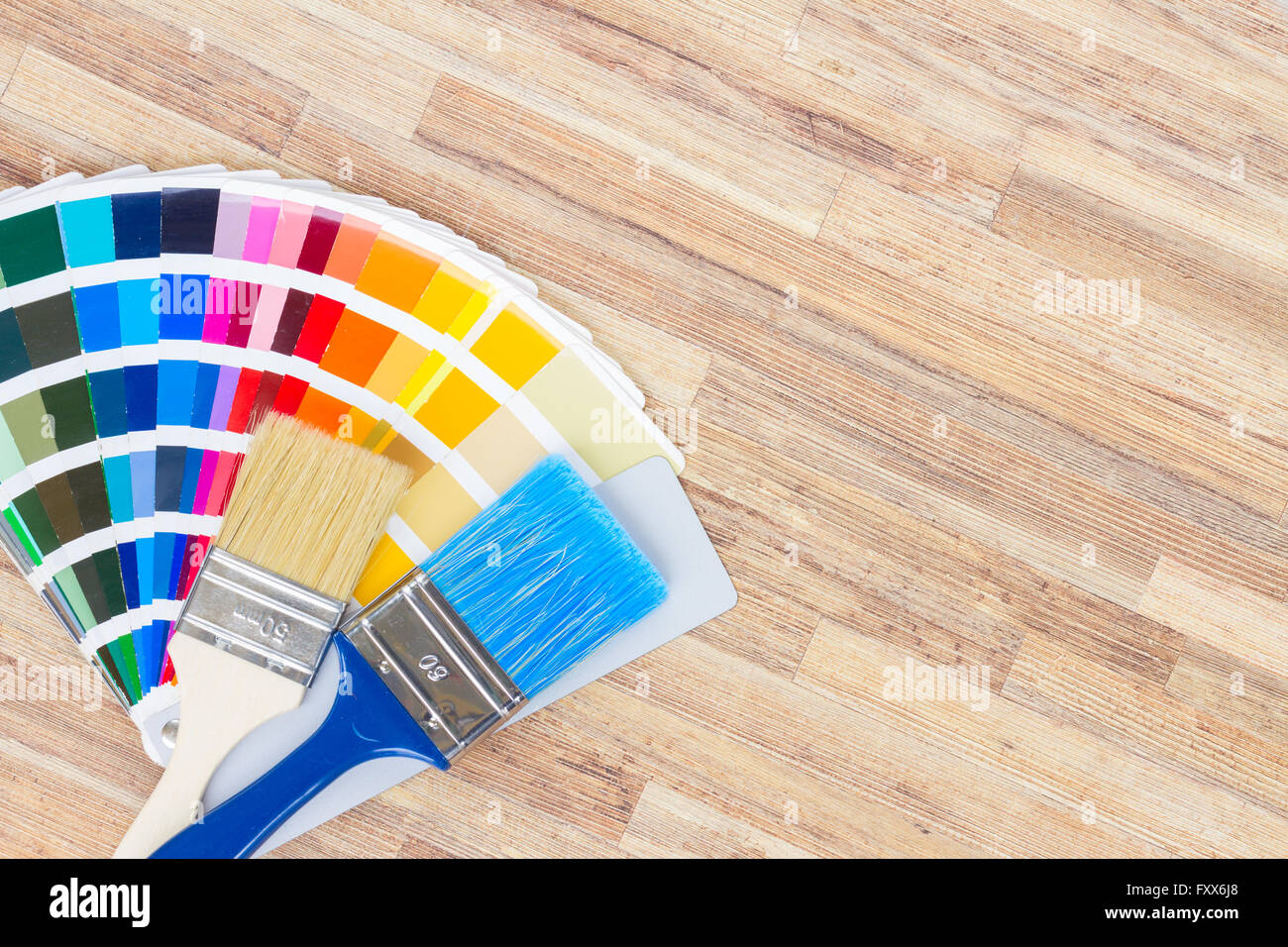 Color palette guide Stock Photo - Alamy