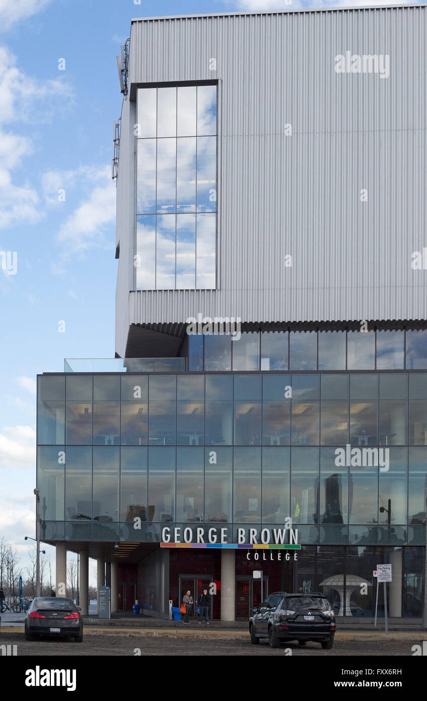George Brown College campus Stock Photo - Alamy