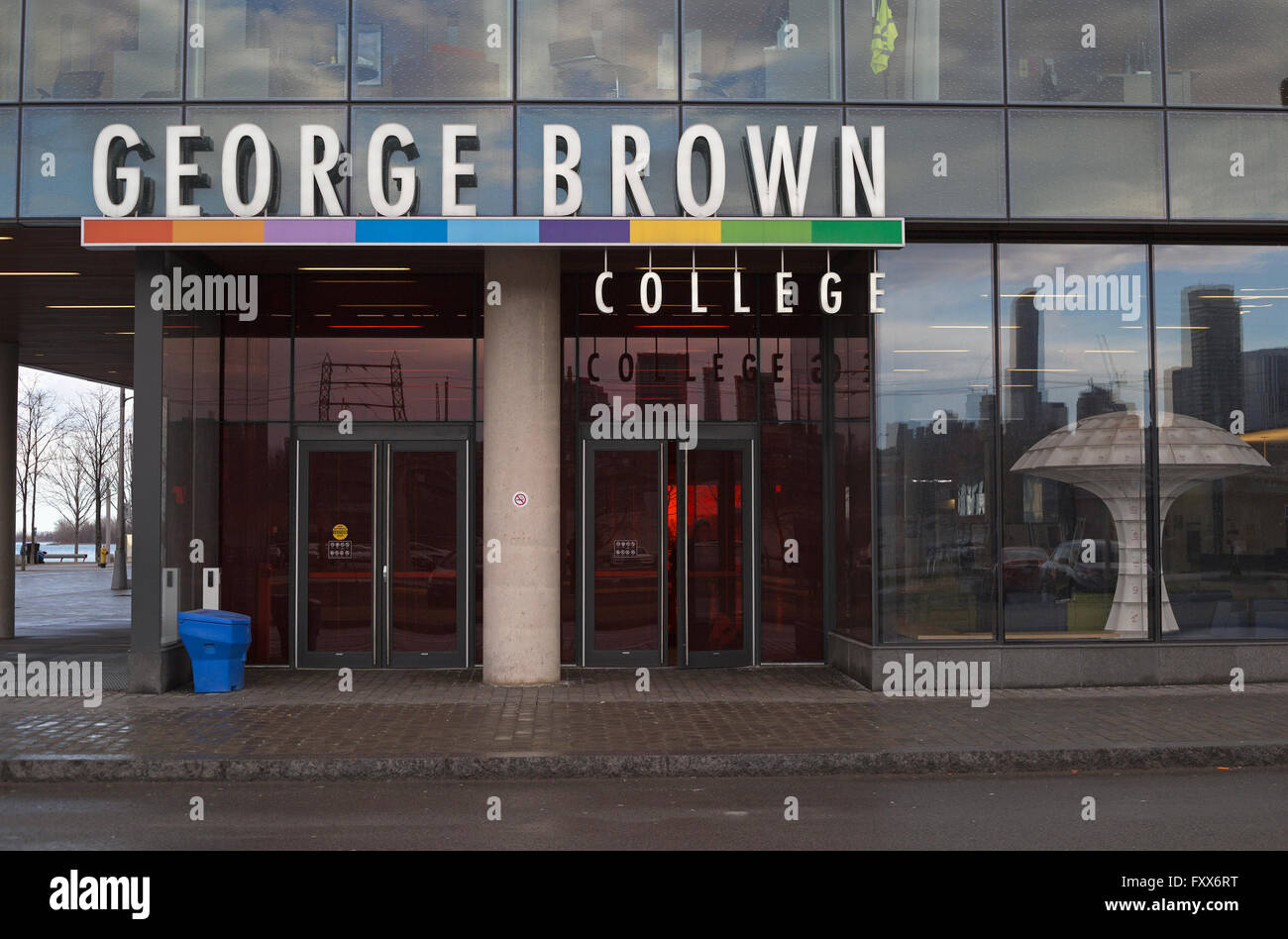 George Brown College campus Stock Photo - Alamy