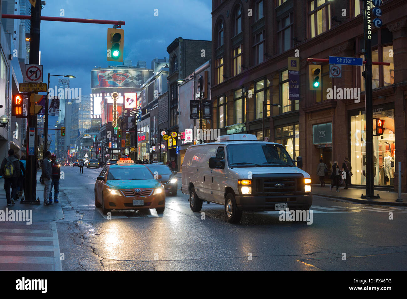 Toronto Night Street