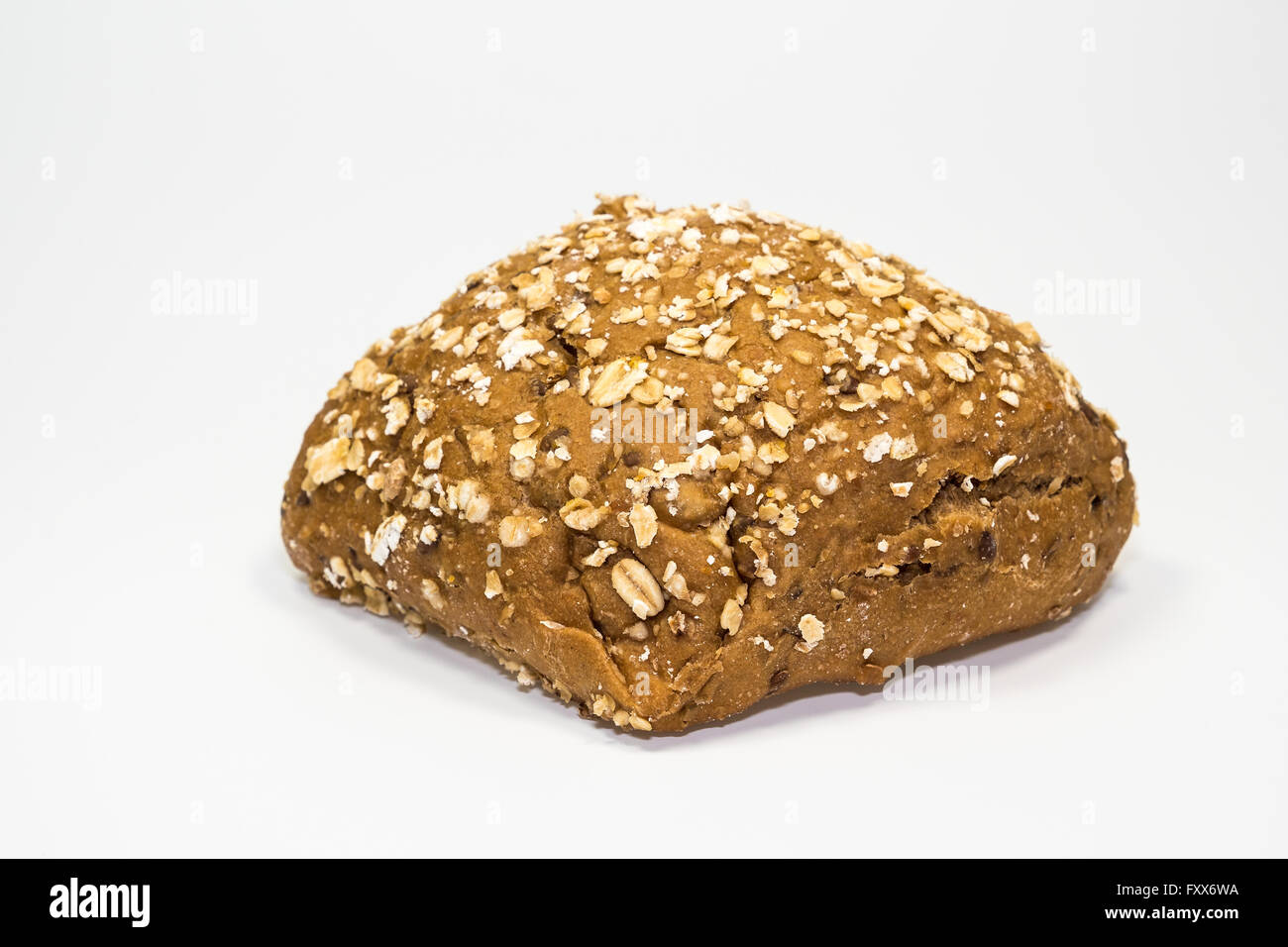 One roll isolated with white background Stock Photo - Alamy