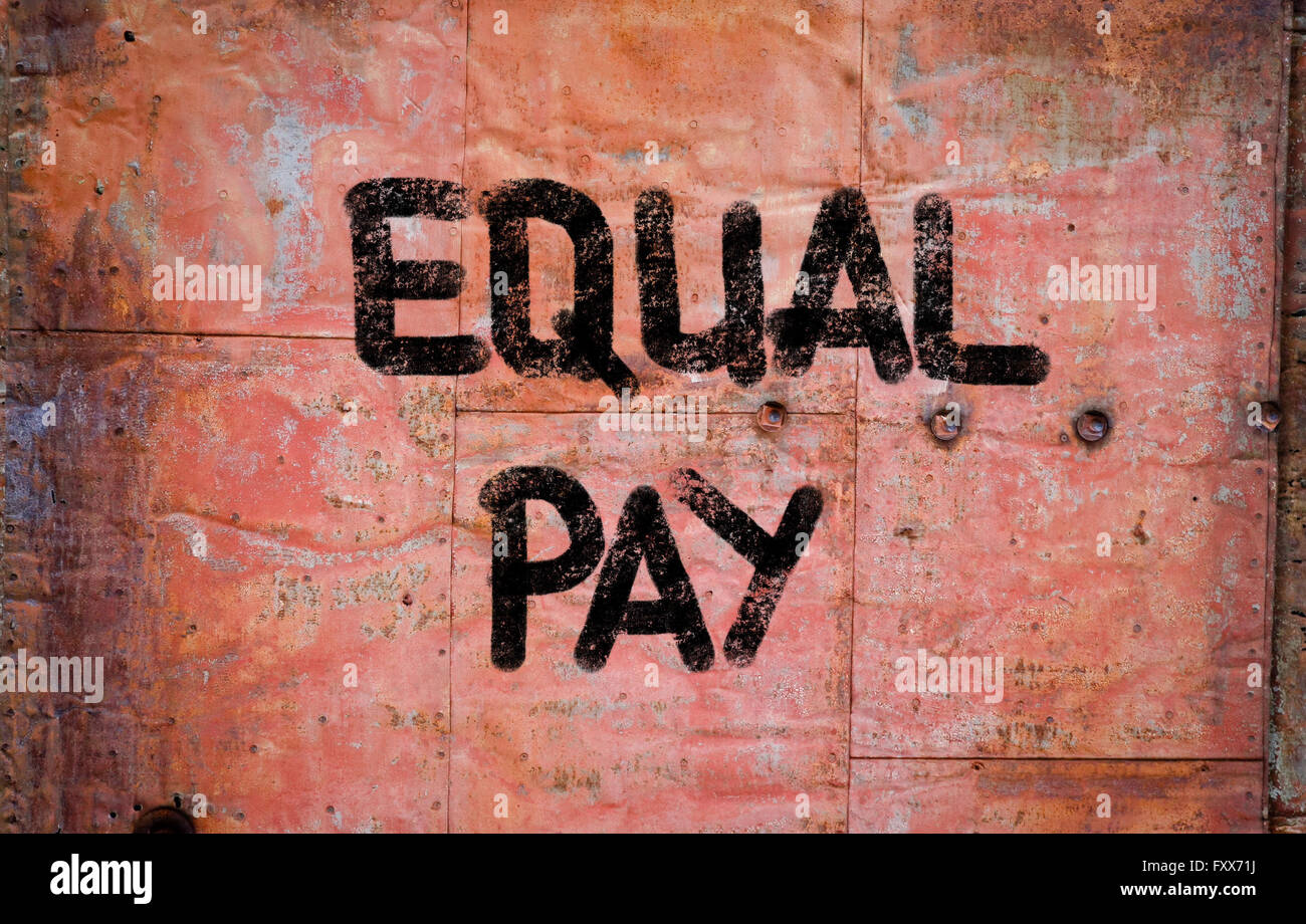 Equal Pay Concept Stock Photo - Alamy