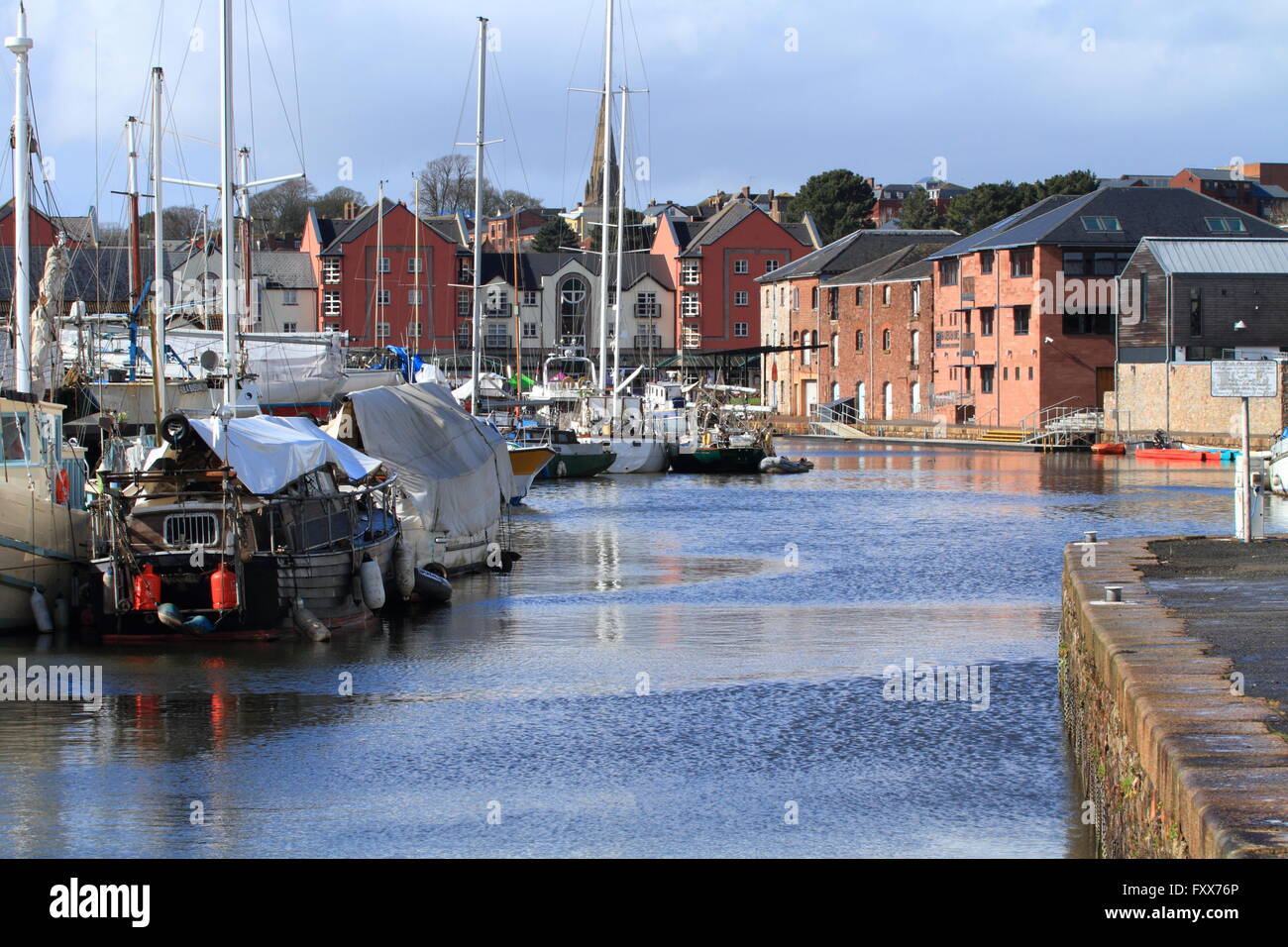 Exeter quay, Devon, England, UK Stock Photo - Alamy