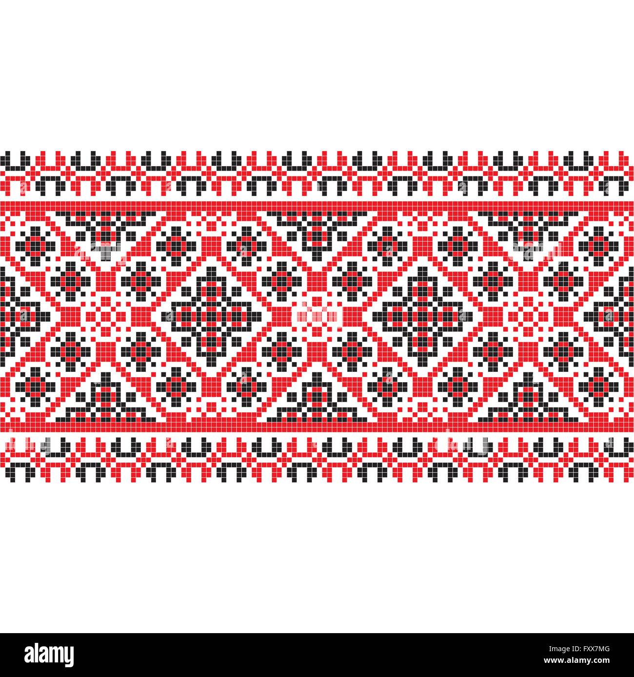 national pattern fabric texture horizontal; vector ilustration Stock ...
