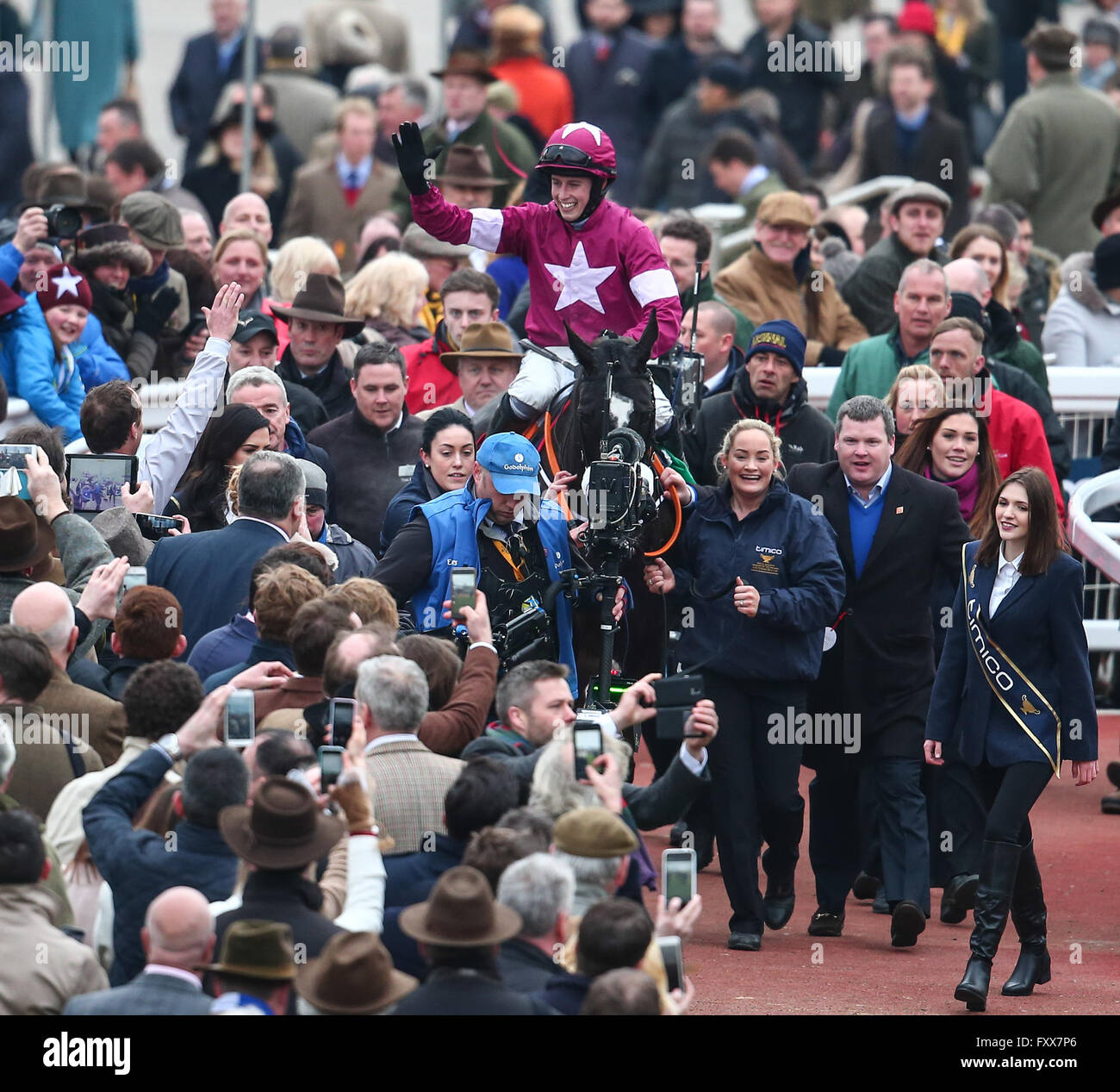 Brian Cooper with the trophy after he and Don Cossack won this year's ...