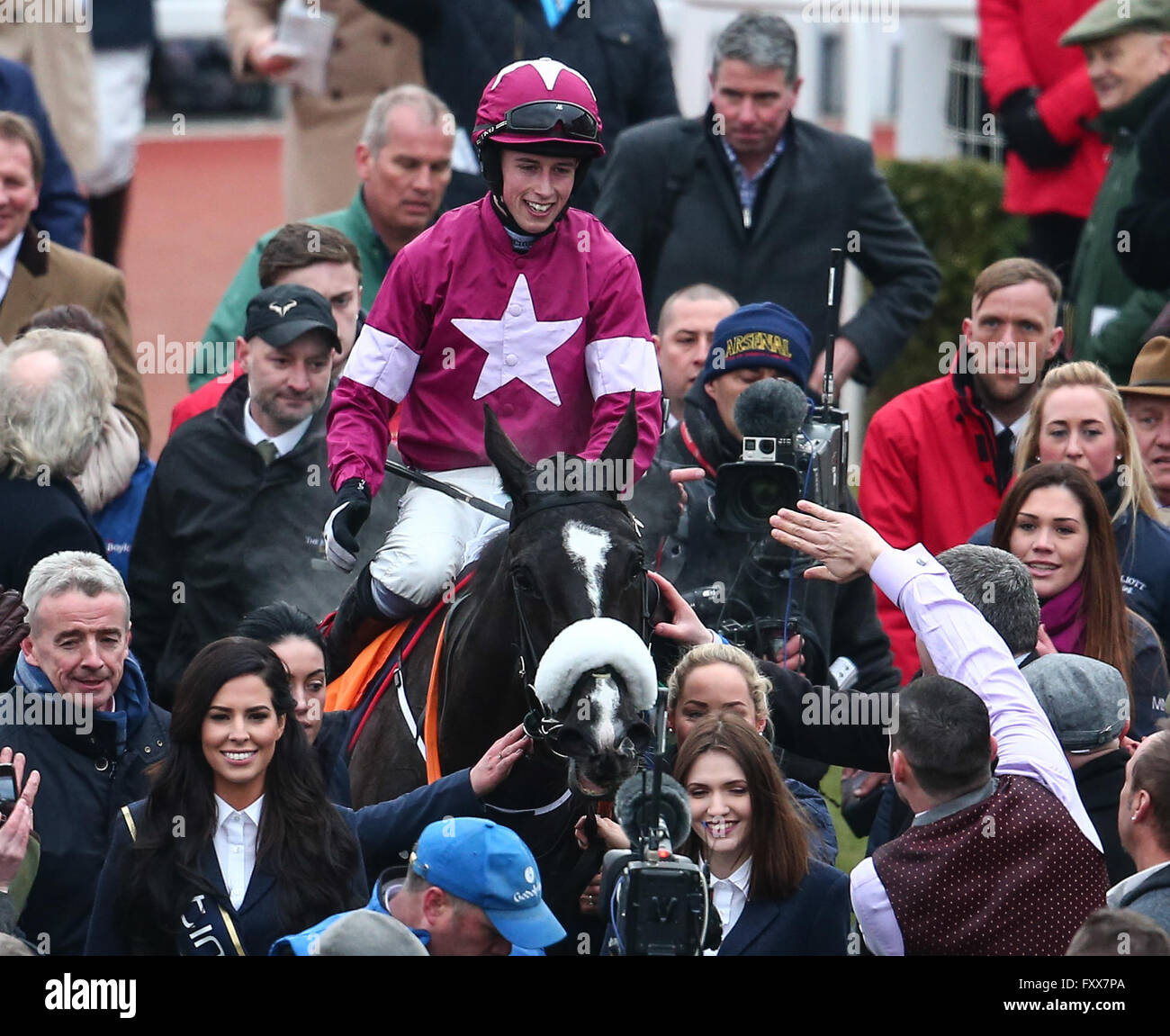 Brian Cooper with the trophy after he and Don Cossack won this year's ...