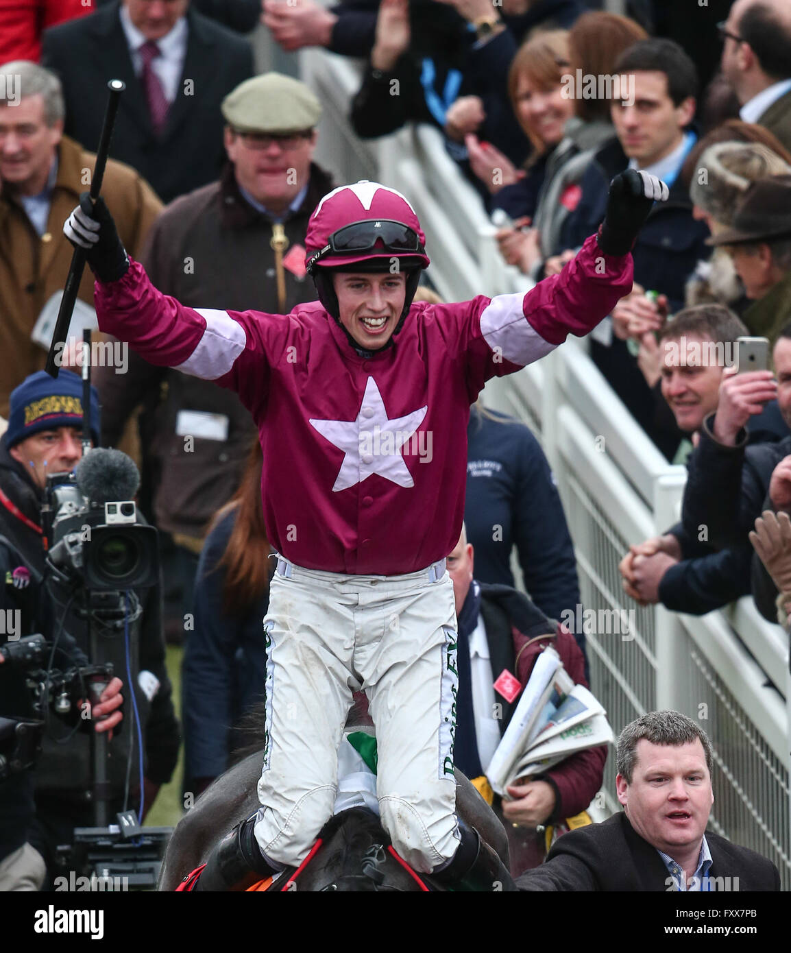 Brian Cooper with the trophy after he and Don Cossack won this year's ...