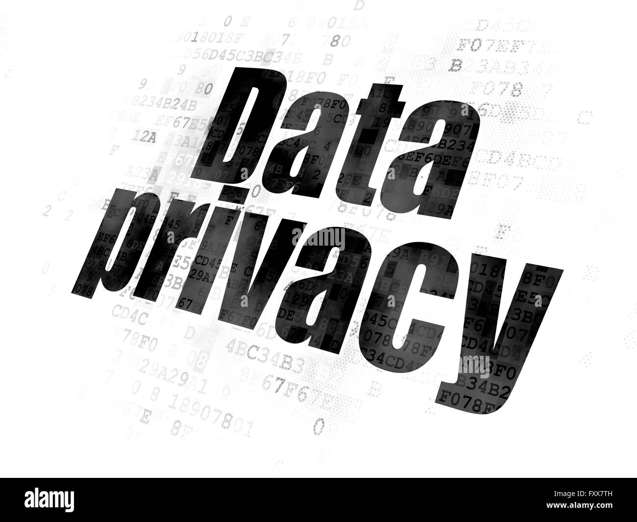 Privacy concept: Data Privacy on Digital background Stock Photo - Alamy
