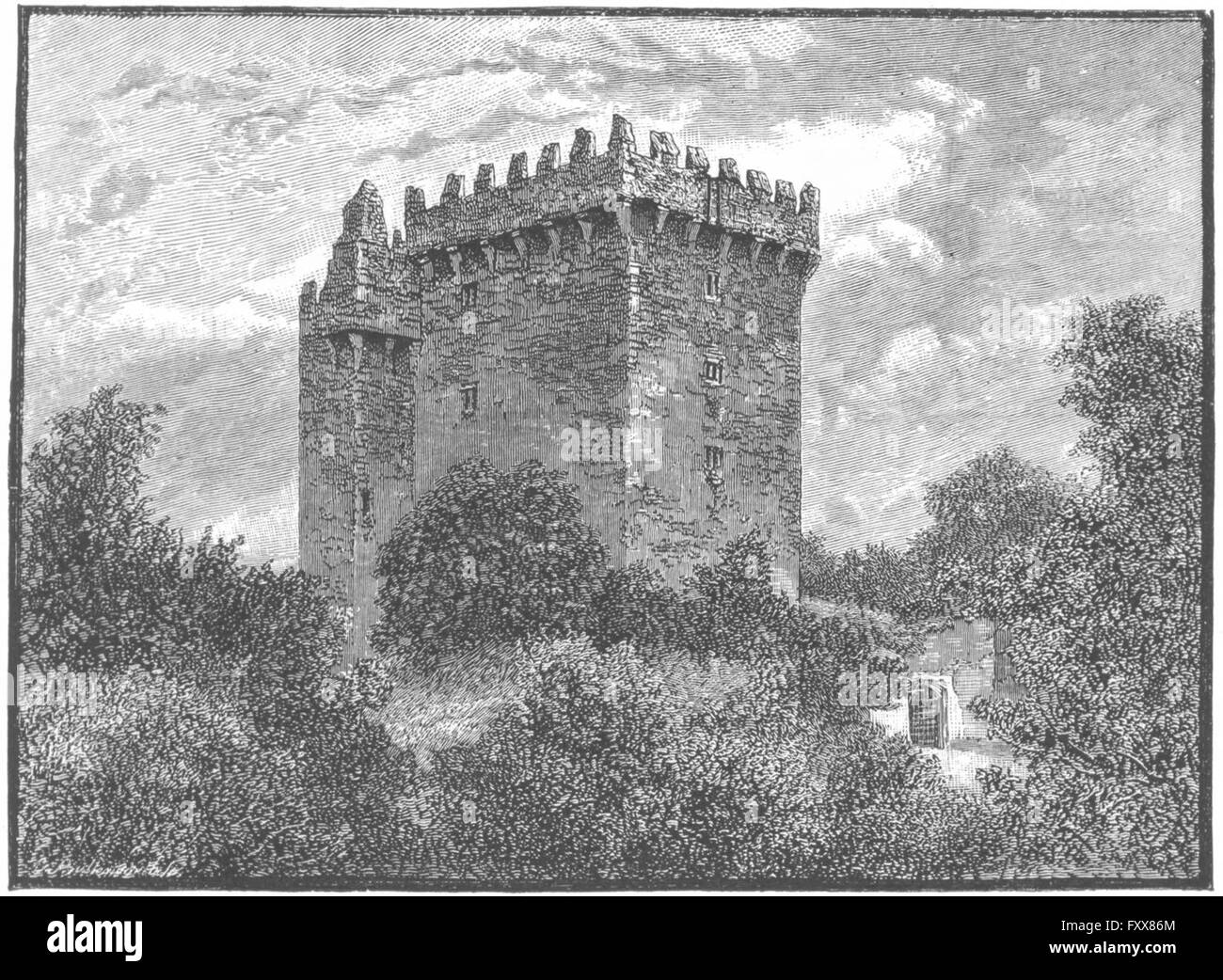 Ireland dublin castle Black and White Stock Photos & Images - Alamy