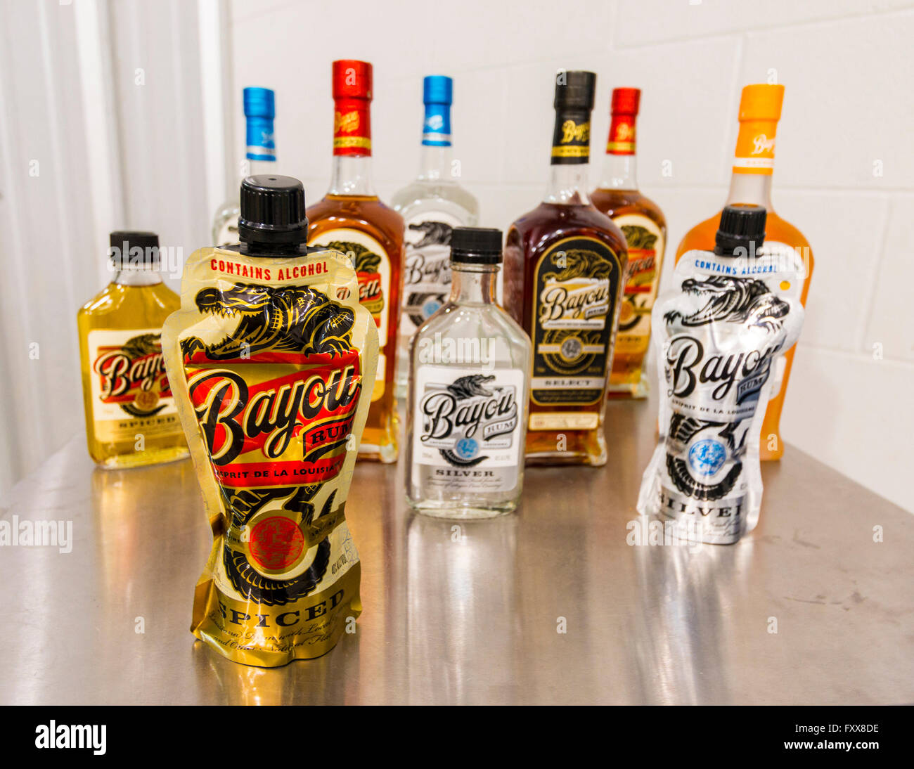 Rum bottles hi-res stock photography and images - Alamy