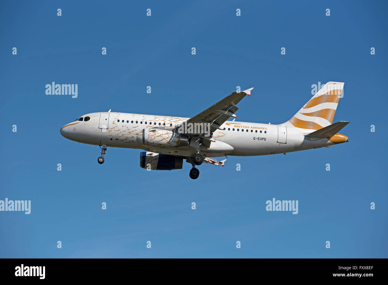 British Airways Airbus A 319-131 SCO 10,334 REG' G-EUPD. SCO 10,334 ...