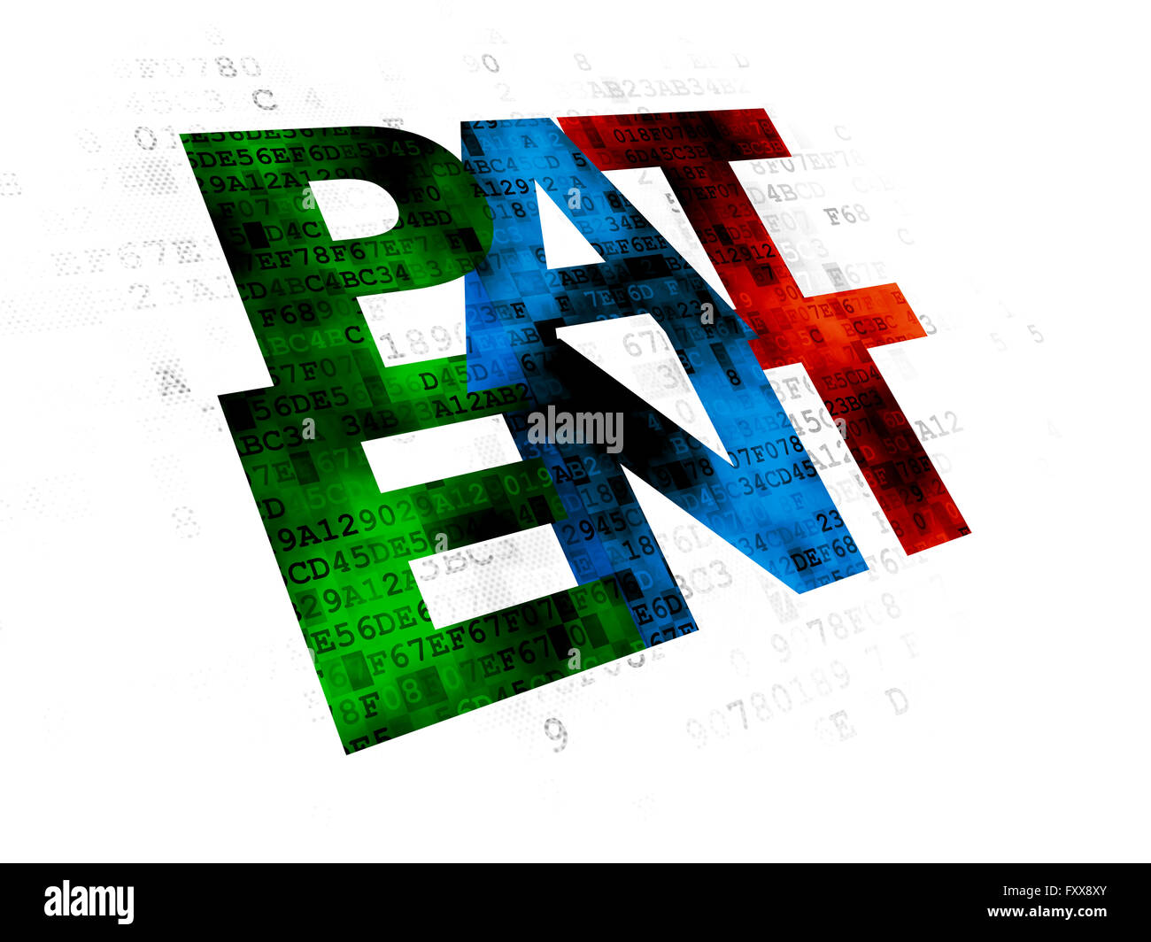 Law concept: Patent on Digital background Stock Photo - Alamy