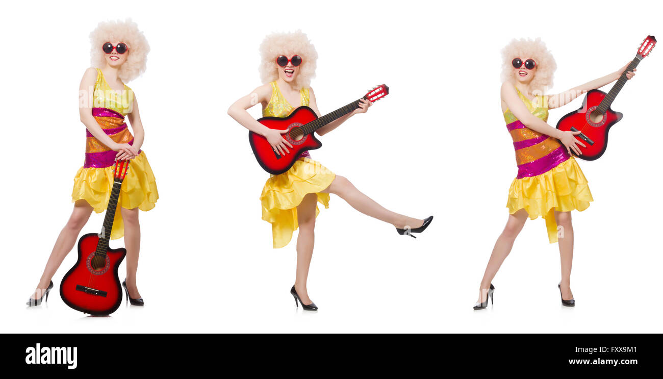 Female artist afro Cut Out Stock Images & Pictures - Alamy