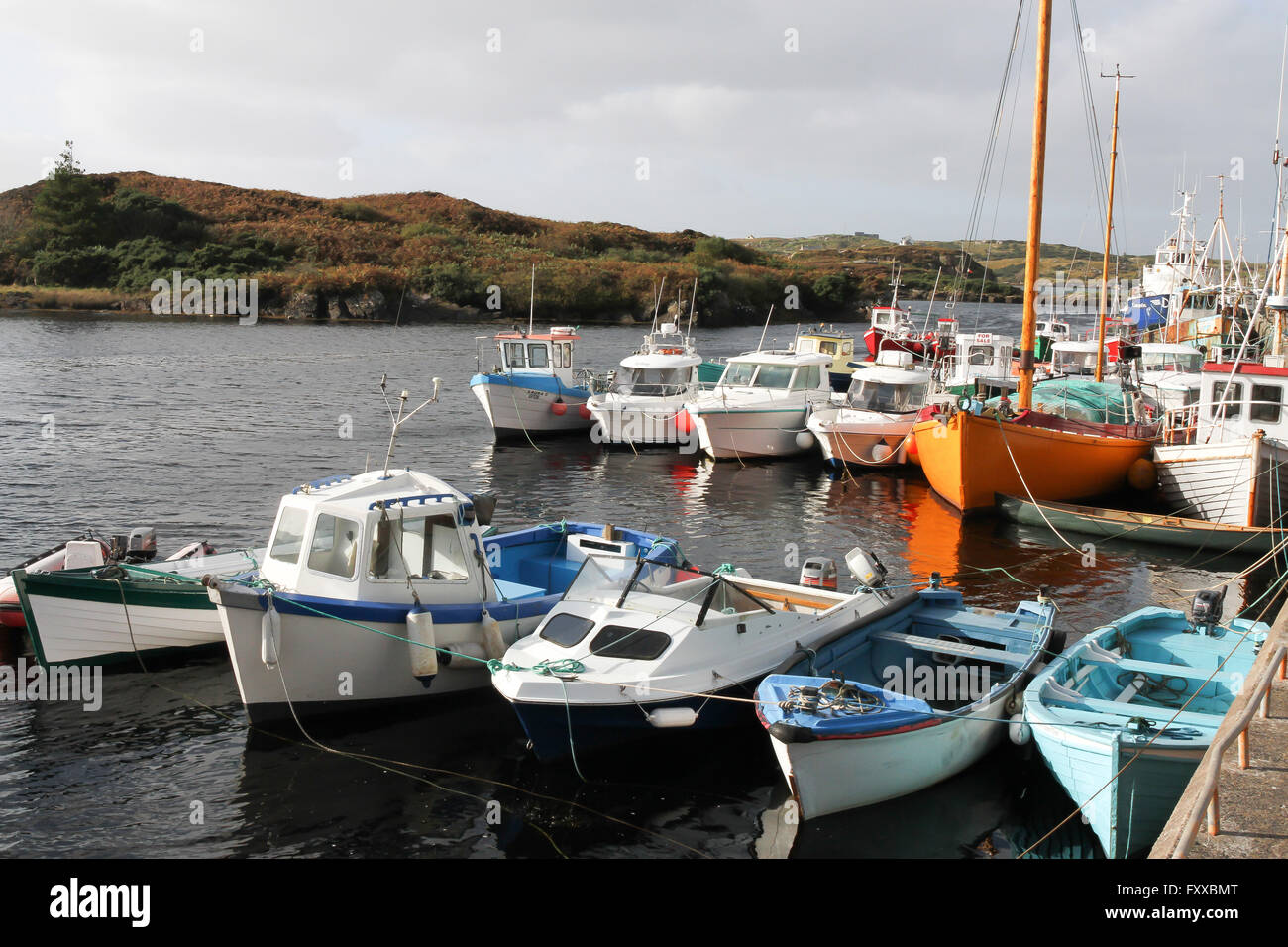 Bunbeg harbour county donegal ireland hi-res stock photography and ...
