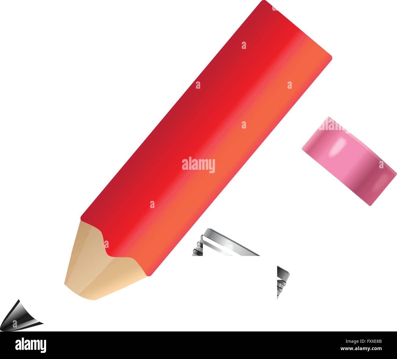 Broken parts Stock Vector Images - Alamy