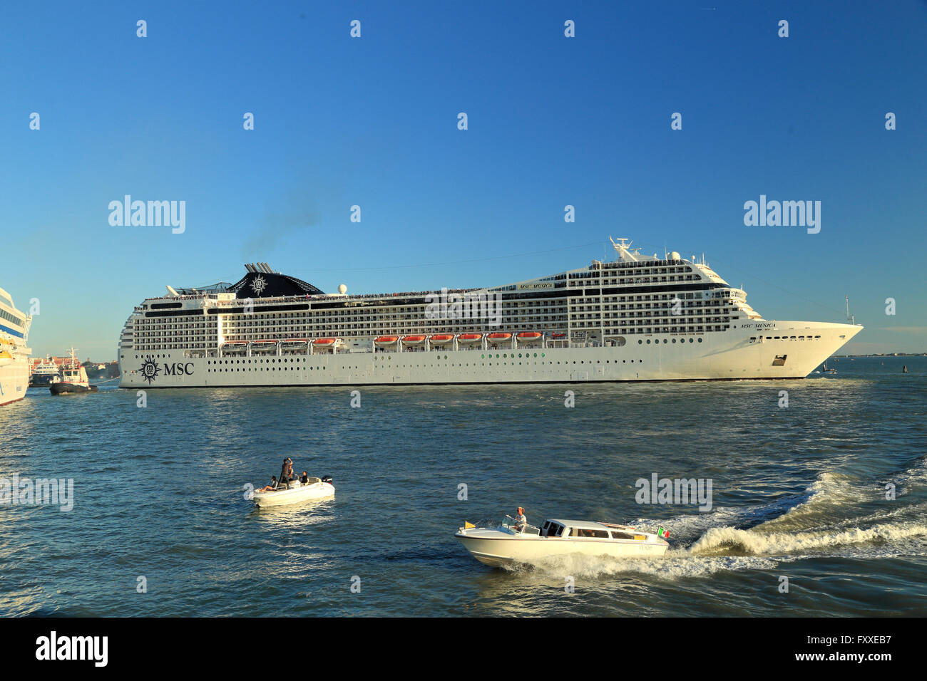 Cruise ship MSC Musica, IMO 9320087 Stock Photo - Alamy