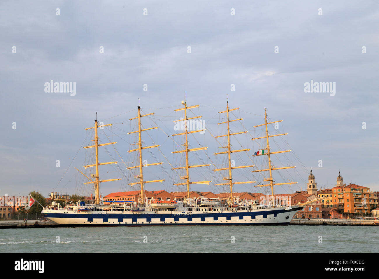 Tall ship Royal Clipper (Star Clippers Ltd.), IMO 8712178 Stock Photo ...
