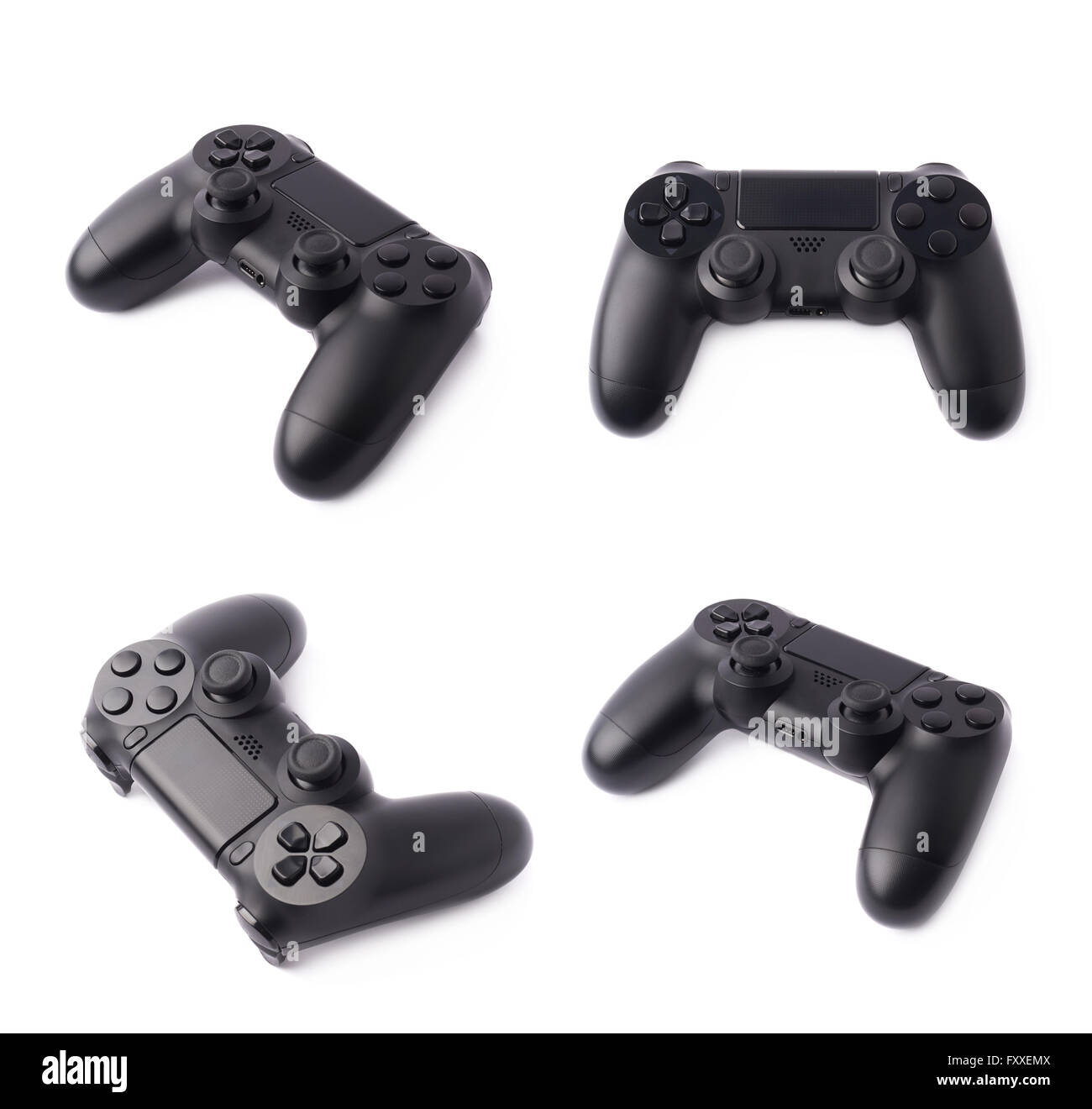 Gaming console controller isolated Stock Photo - Alamy
