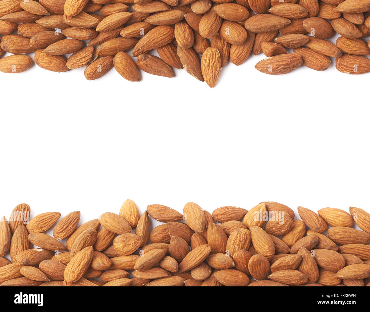 Almond seeds composition Stock Photo - Alamy