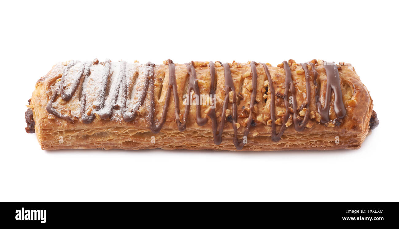 Sweet bread bun pastry isolated Stock Photo - Alamy