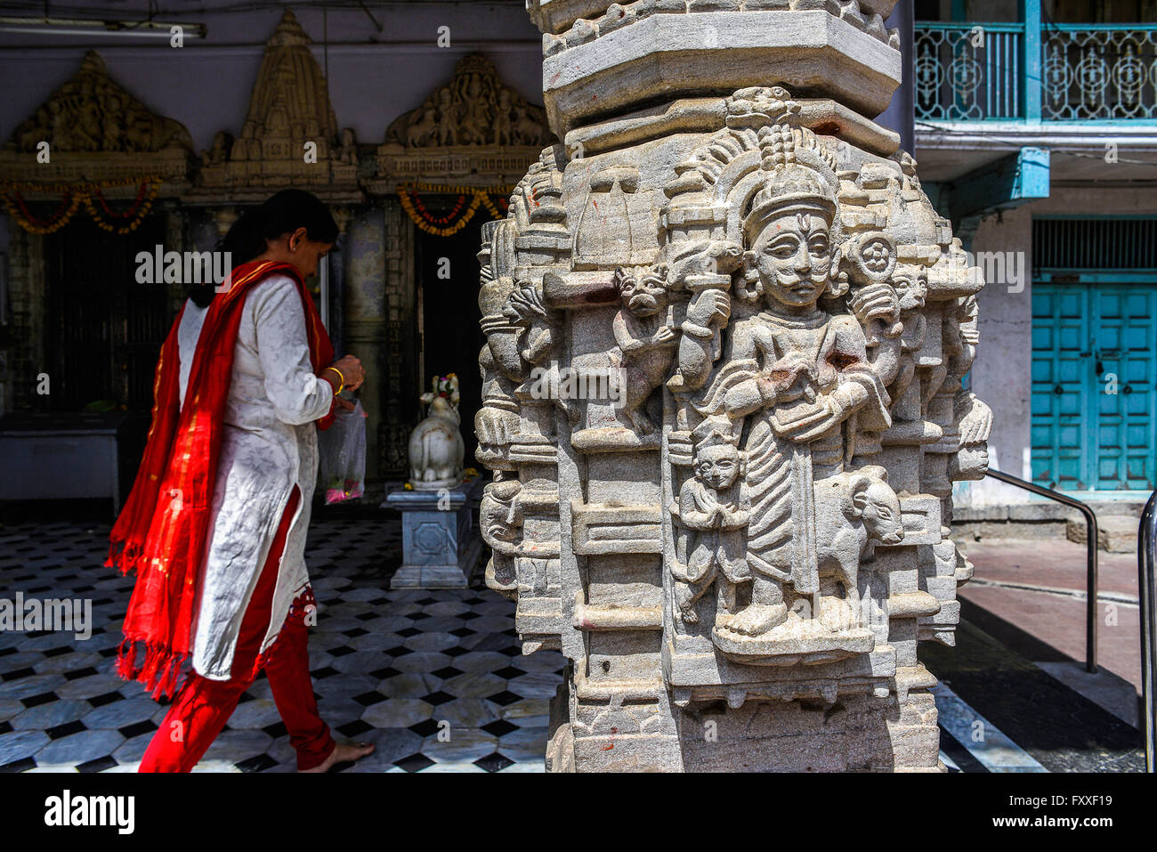 Babulnath temple hi-res stock photography and images - Alamy