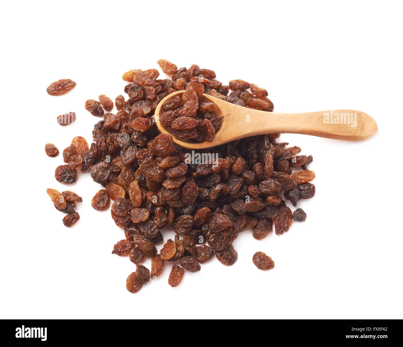 Pile of multiple raisins isolated Stock Photo - Alamy