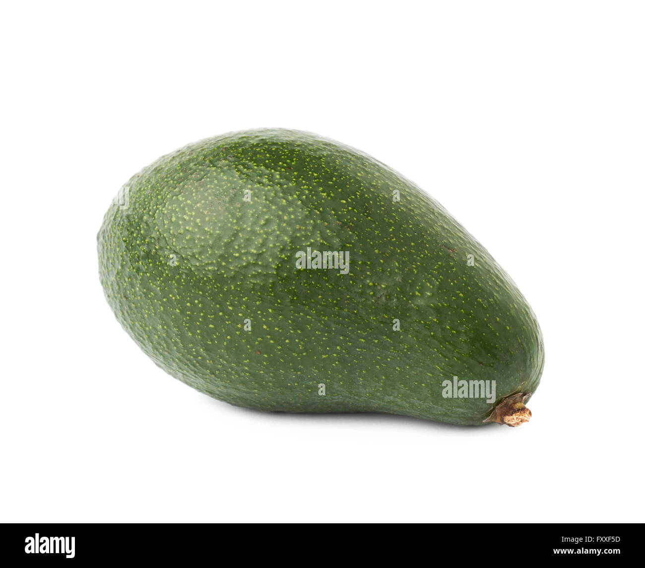 Single ripe avocado fruit isolated Stock Photo - Alamy