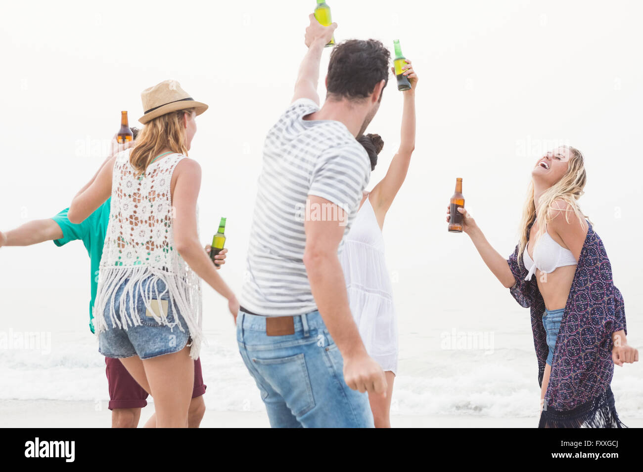 Group of friends having a party Stock Photo - Alamy