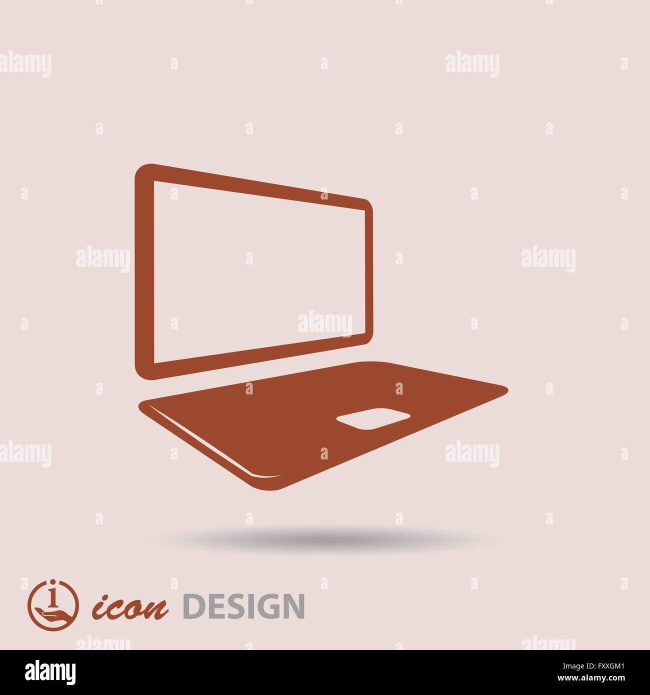 Pictograph of computer Stock Vector Image & Art - Alamy