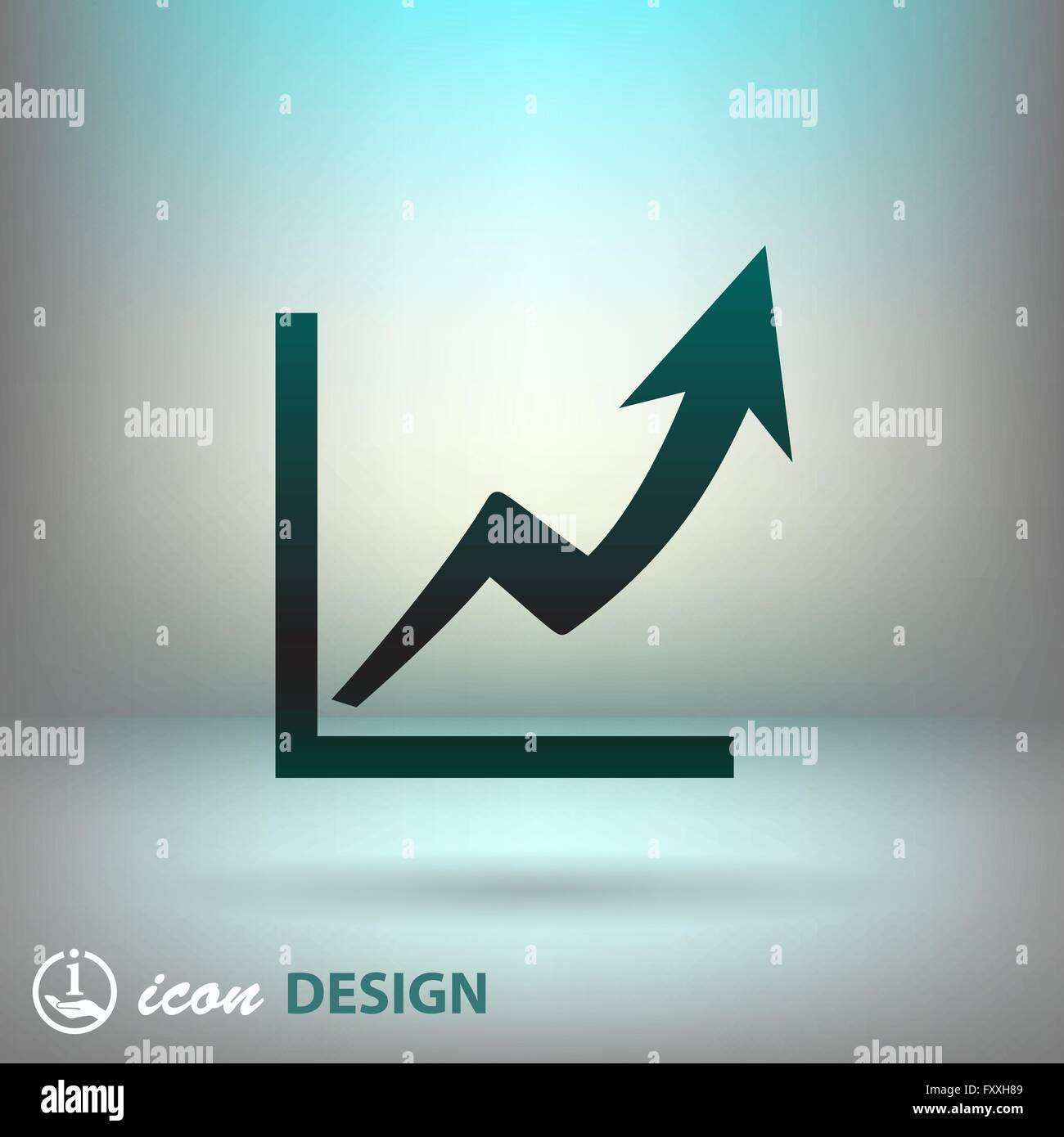 Pictograph of graph Stock Vector Image & Art - Alamy