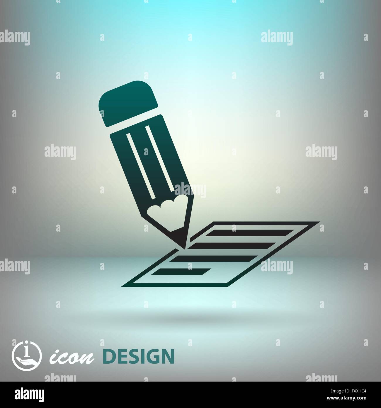 Pictograph of note Stock Vector Image & Art - Alamy