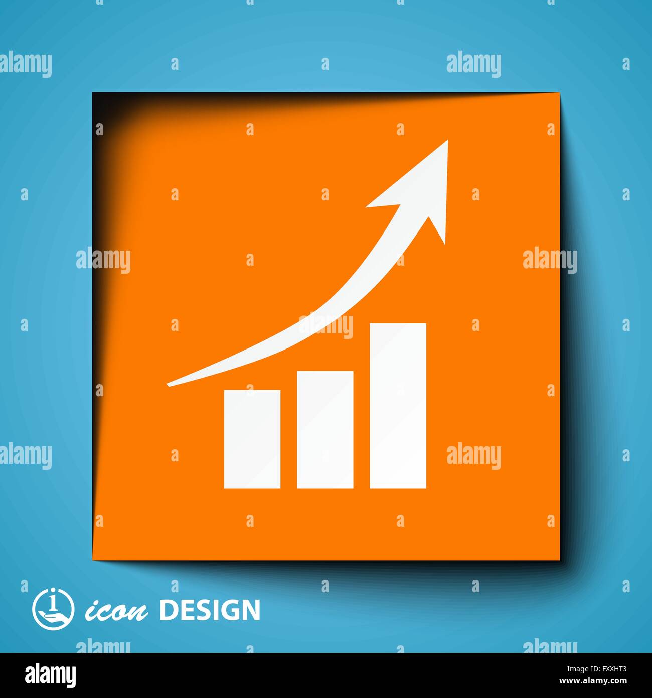 Pictograph of graph Stock Vector Image & Art - Alamy
